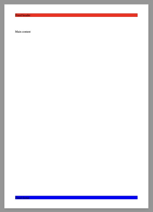 Generate A PDF That Includes A Fixed Header And Footer On Every Page